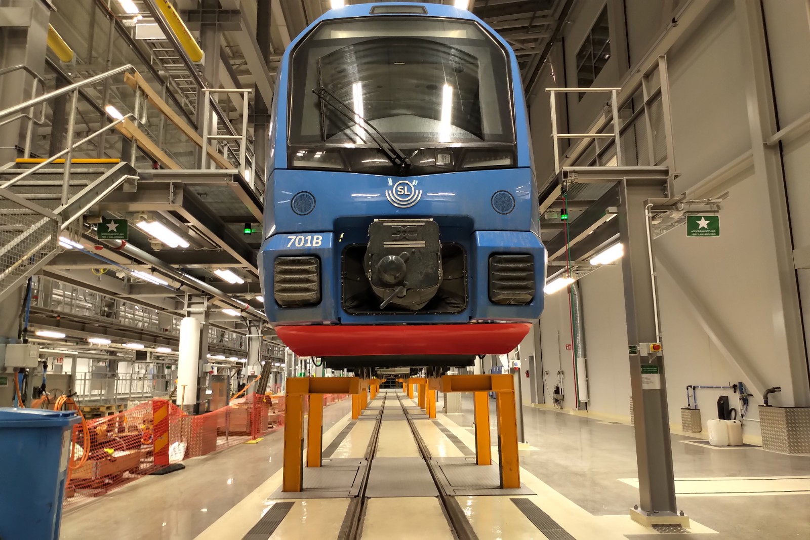 Lifting equipment for Vallentuna - Autolift Railway Lifting Equipment
